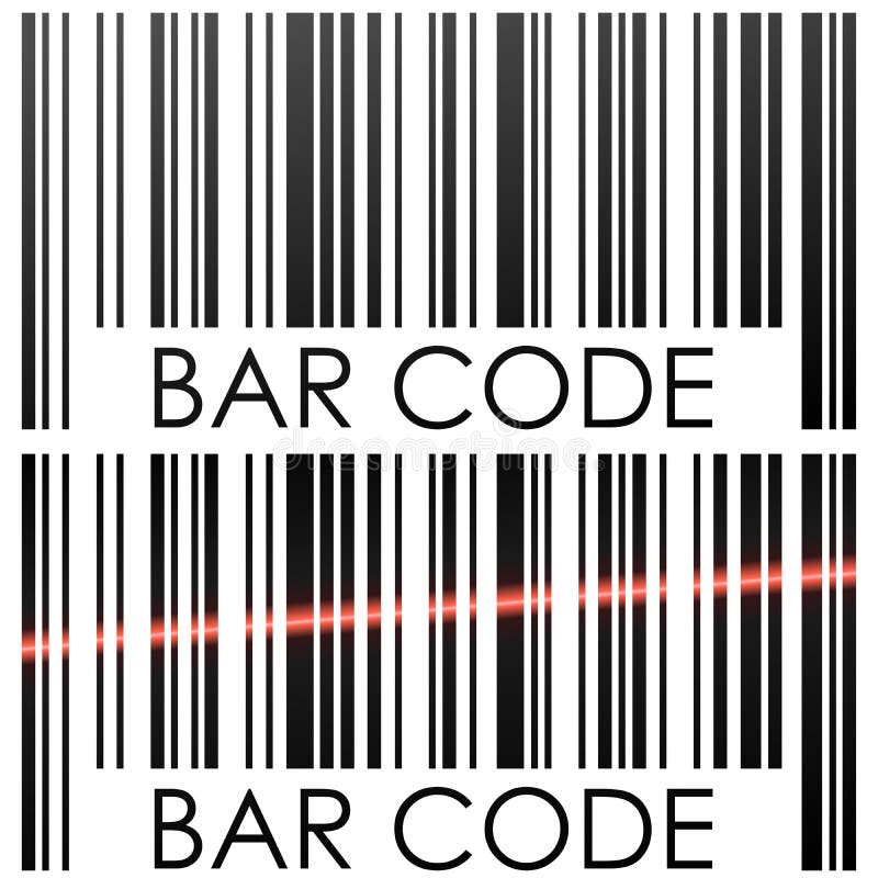 Vector Barcode Label Collection Stock Vector - Illustration of barcode ...