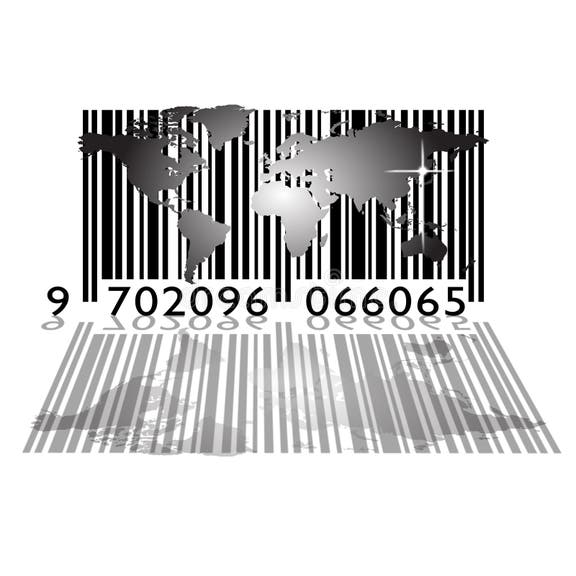 World Map Barcode Stock Illustrations – 401 World Map Barcode Stock ...