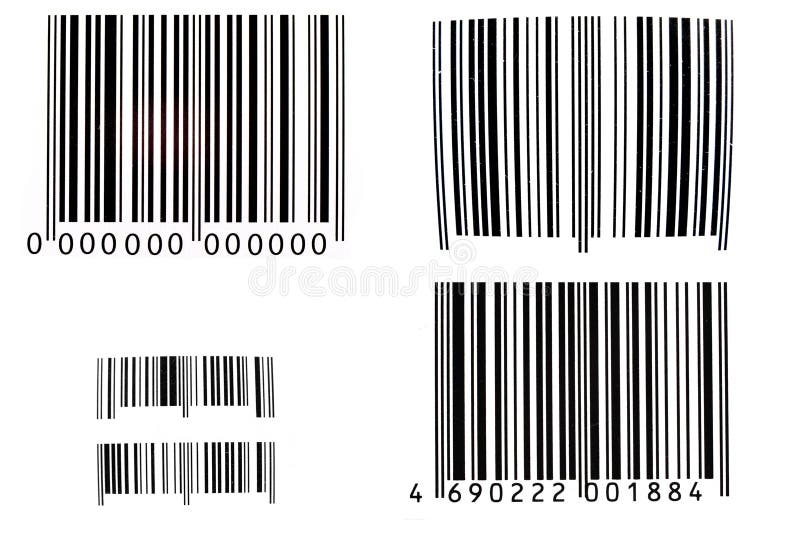 Barcodes stock vector. Illustration of identity, computer - 6356867