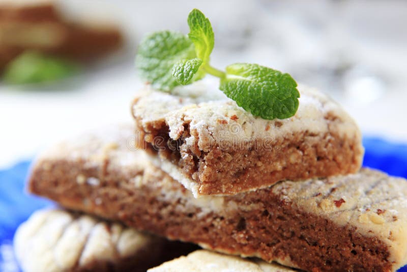 Bar cookies stock photo. Image of honey, candy, fudge - 27990506