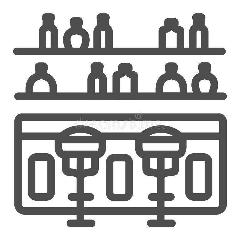 Bar Counter Line Stock Illustrations – 1,521 Bar Counter Line Stock ...