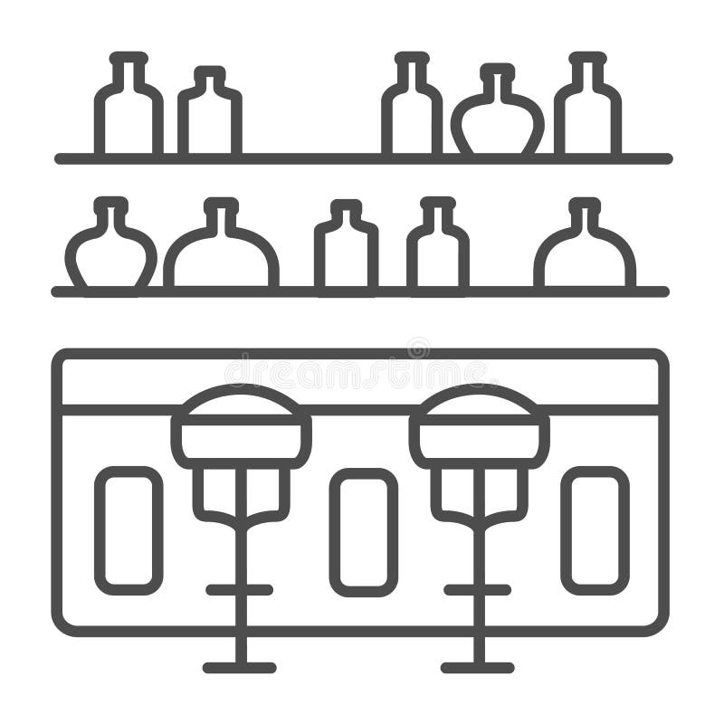 Bar Counter Line Stock Illustrations – 1,521 Bar Counter Line Stock ...