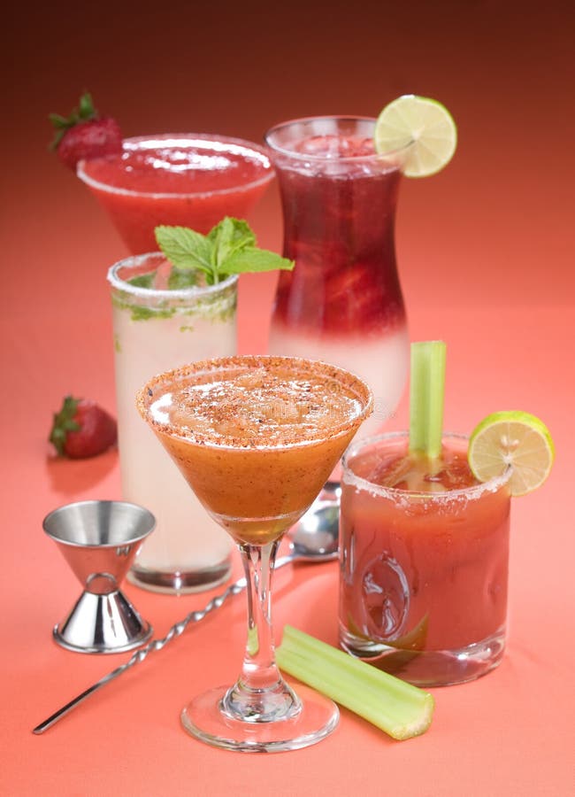 Bar Drinks stock image. Image of pepper, clamato, celery - 10054059