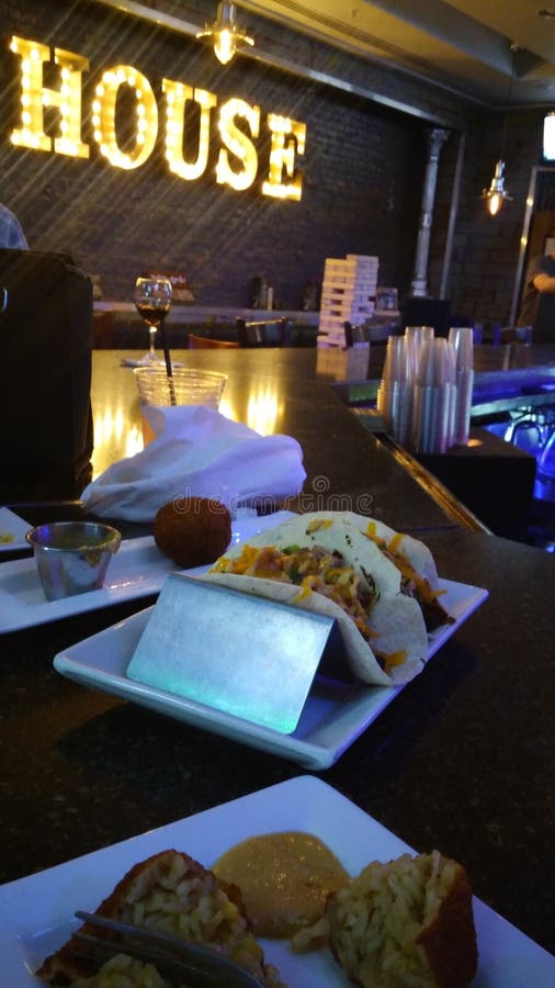 Bar Food editorial photography. Image of lights, food - 94393442