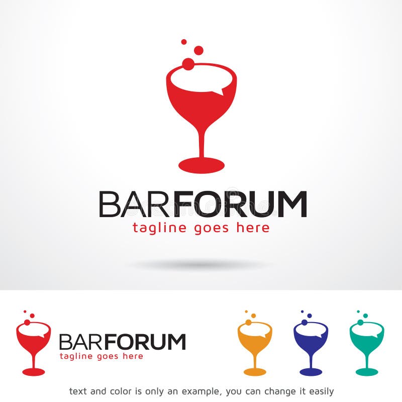 Forum Web Logo Template Design Vector, Emblem, Design Concept, Creative ...
