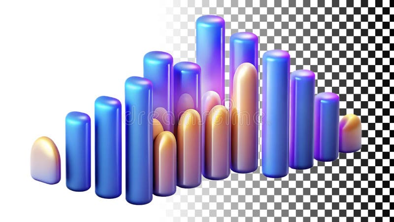 Bar Graph Columns, Data Visualization and Stats Png Transparent Image ...