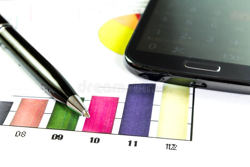 Bar graph data stock photo. Image of graph, commerce - 33797248