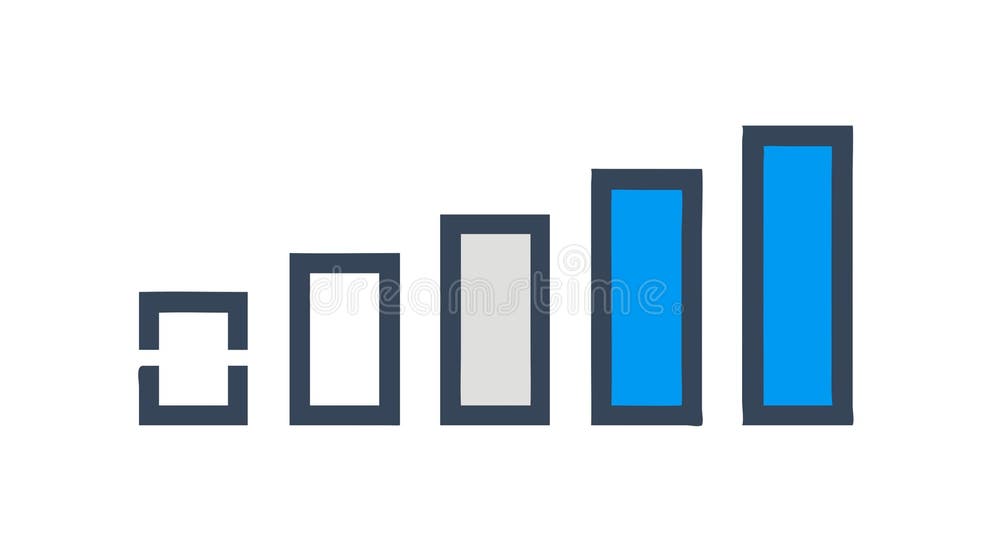 Bar Graph Data Statistics Analytics Icon, Vector Design Generative AI Stock Vector ...