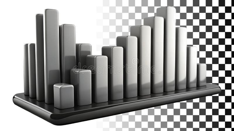 Bar Graph, a Data and Statistics Chart Png Transparent Image Generative ...