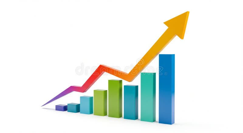 Gradient Color Graph Bar Stock Illustrations – 1,815 Gradient Color ...