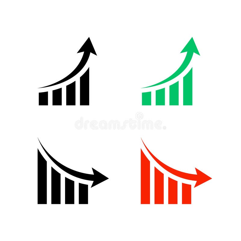 Arrow Chart Symbol Stock Illustrations – 185,933 Arrow Chart Symbol ...