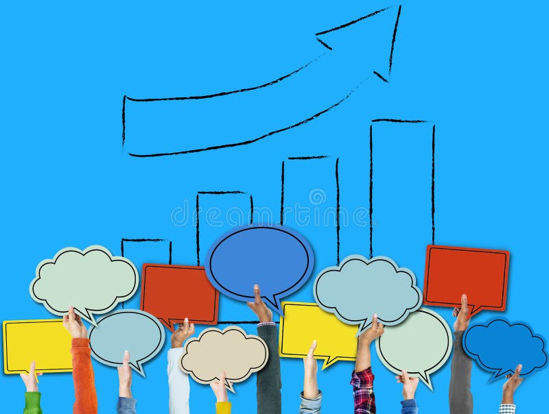 Bar Graph Growth Moving Up Improvement Concept Stock Illustration ...