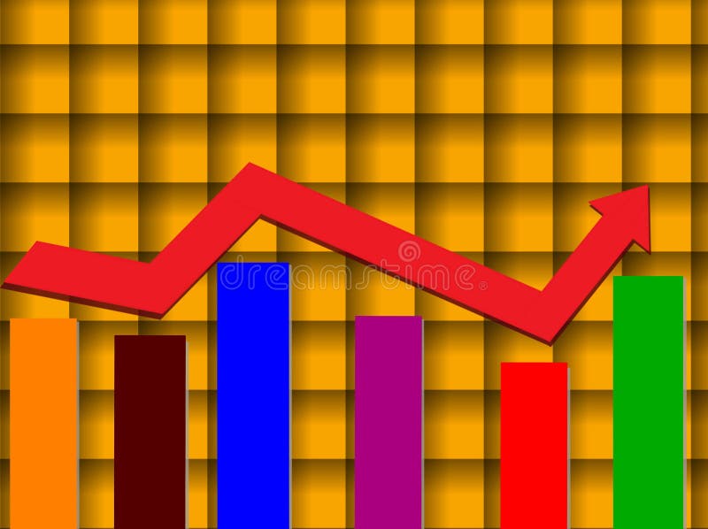 White Chalk Drawing Success Bar Graph Stock Illustrations – 44 White ...