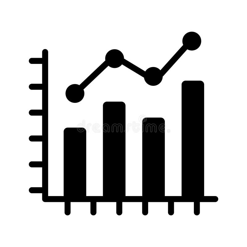 A Bar Graph Icon Here Represents Business Analytics Stock Vector ... A Bar Graph Icon Here Represents Business Analytics Stock Vector ...