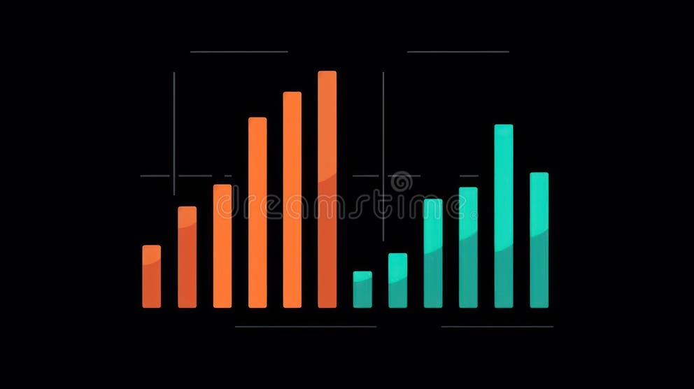 A Bar Graph Icon Representing the Comparison of Data Across Different ...