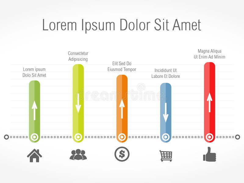 Bar Graph stock vector. Illustration of economics, infochart - 45716760