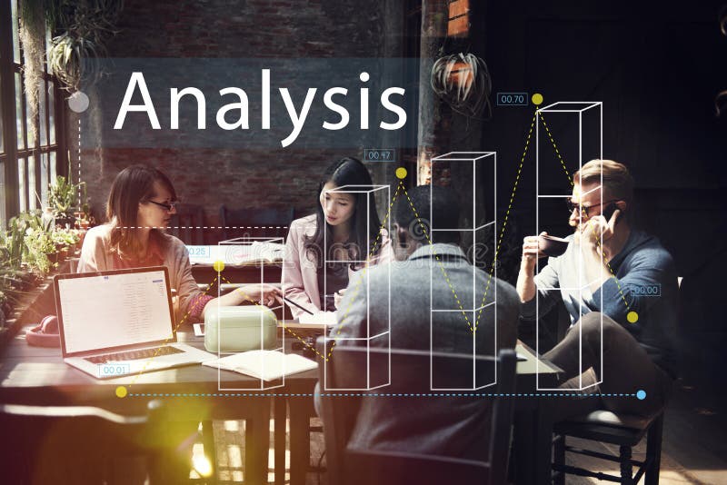 Bar Graph Statistics Analysis Business Concept Stock Image - Image of ...