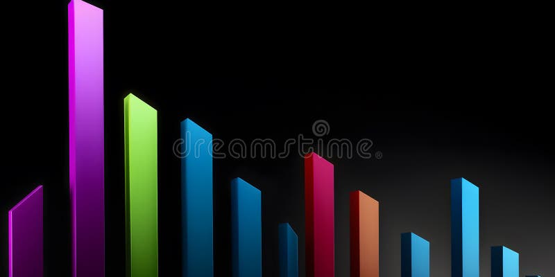 Bar Graph Trending Upwards Two Generative AI Stock Illustration ...