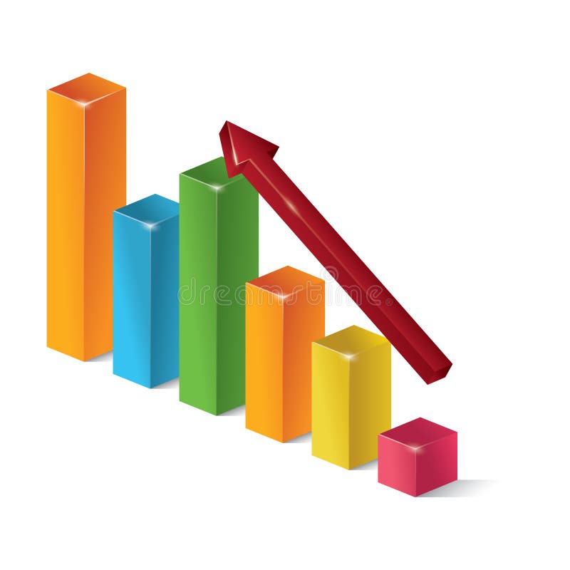 Bar Graph. Vector Illustration Decorative Design Stock Vector ... Bar Graph. Vector Illustration Decorative Design Stock Vector ...
