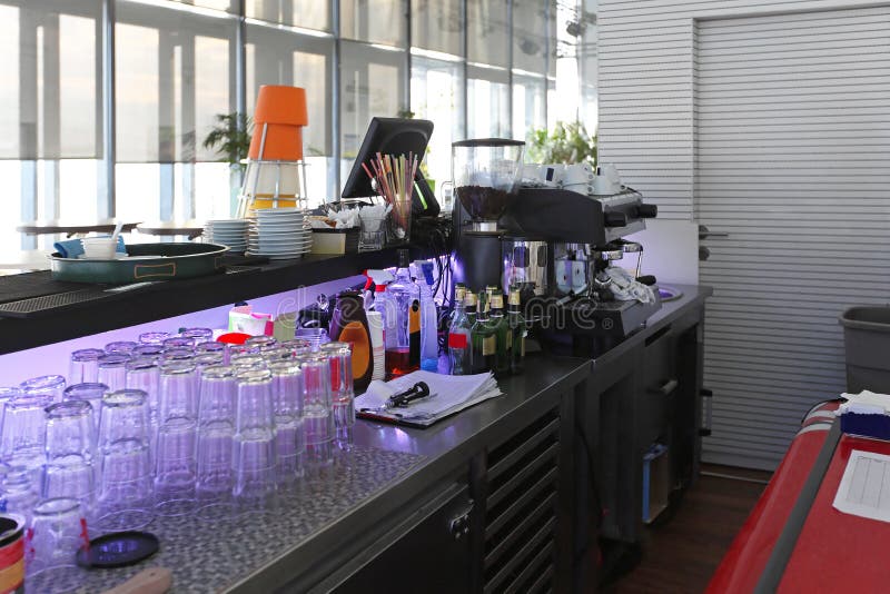 Bar interior stock image. Image of coffee, cafe, establishment - 32473967