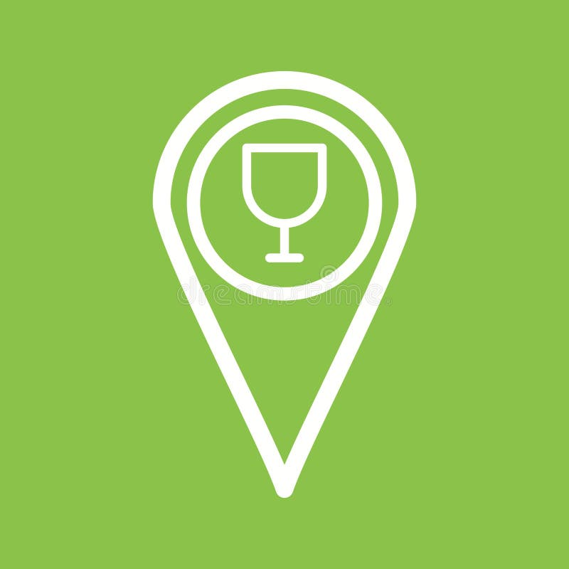 Bar Location stock vector. Illustration of design, location - 97995620