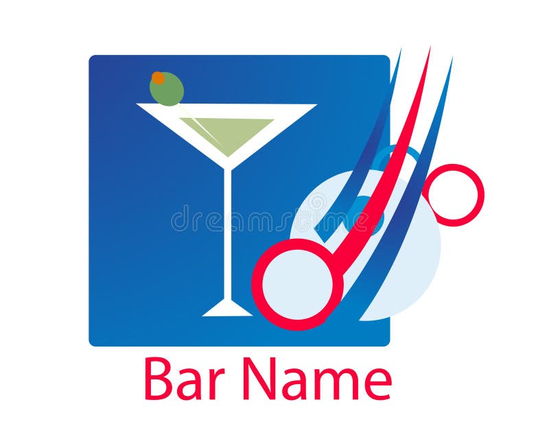Bar logo vector stock vector. Illustration of abstract - 5573399