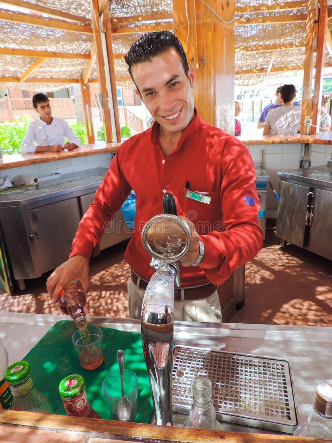 Bar man editorial stock image. Image of barman, making - 47873234