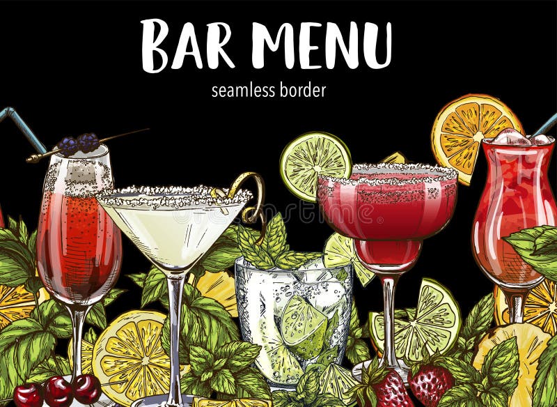 Bar Border Stock Illustrations – 18,575 Bar Border Stock Illustrations ...