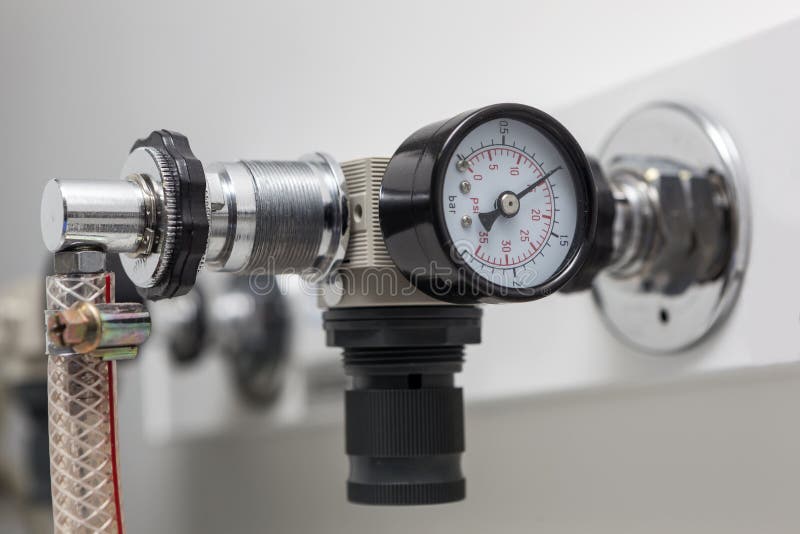 Bar meter in bio lab stock image. Image of science, biotechnology ...