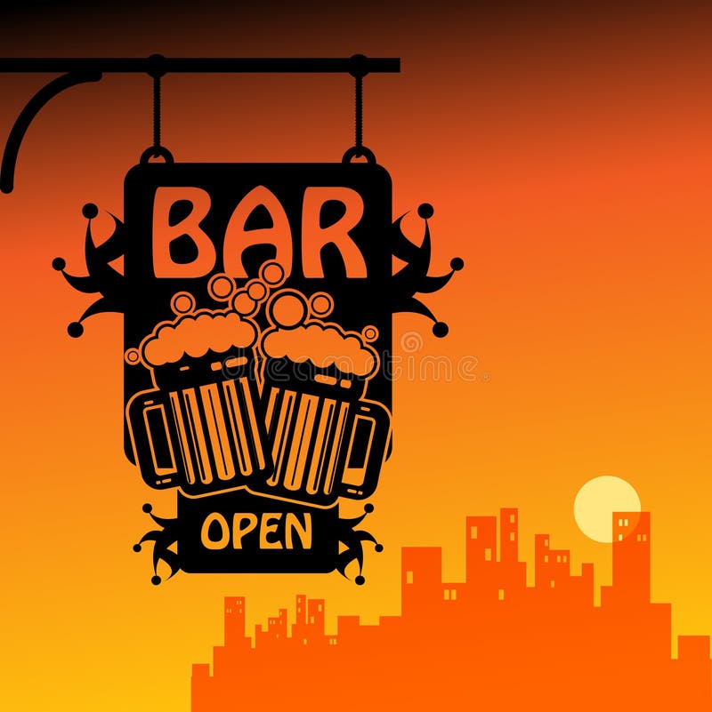 Open Bar Stock Illustrations – 36,870 Open Bar Stock Illustrations ...