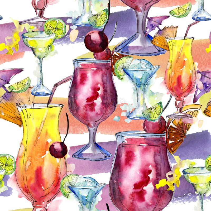 Cocktail Border Stock Illustrations – 1,697 Cocktail Border Stock ...