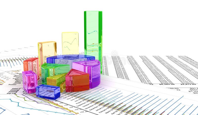 Financial Bar Chart Pie Stock Illustrations – 21,350 Financial Bar ...