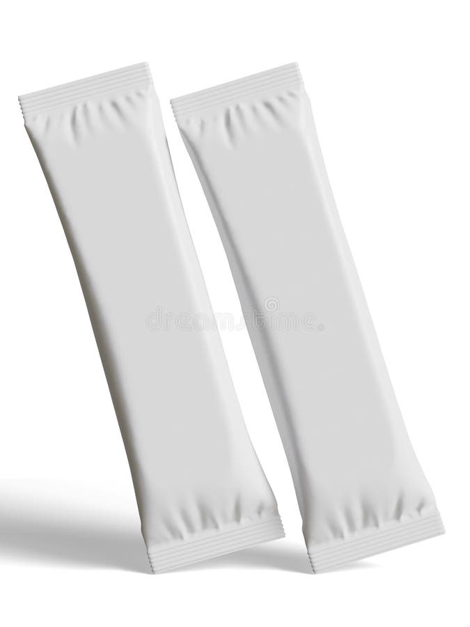 Bar Protein Packaging 3D Rendering Illustration Stock Illustration ...