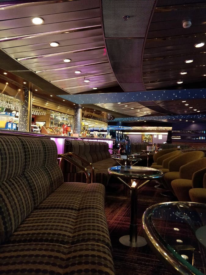 Bar in cruise ship stock image. Image of emptybar, ship - 128274283