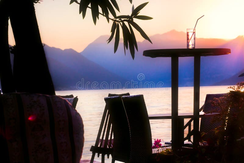 Bar at the sea side stock image. Image of quiet, open - 12989977