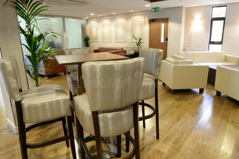 Bar seating stock image. Image of light, interior, table - 41864197