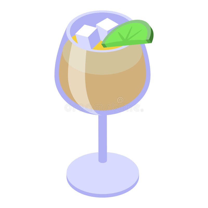 Bar Shot Icon Isometric Vector. Tequila Glass Stock Vector ...