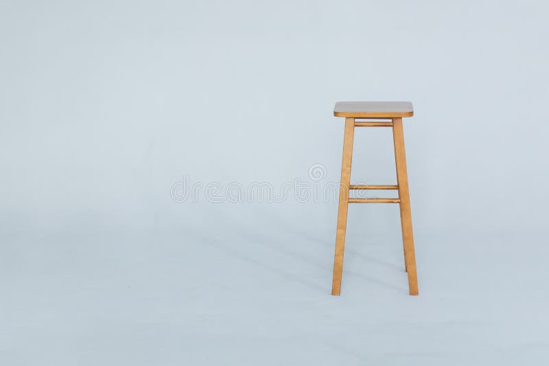 Chair with is an Empty White Room on a White Background Stock Photo ...