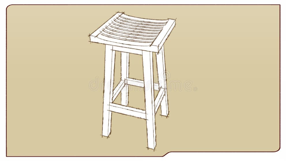 Black Bar Stool Sketch Stock Illustrations – 197 Black Bar Stool Sketch ...