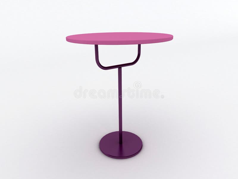 Bar table stock illustration. Illustration of metal, piece - 12549853