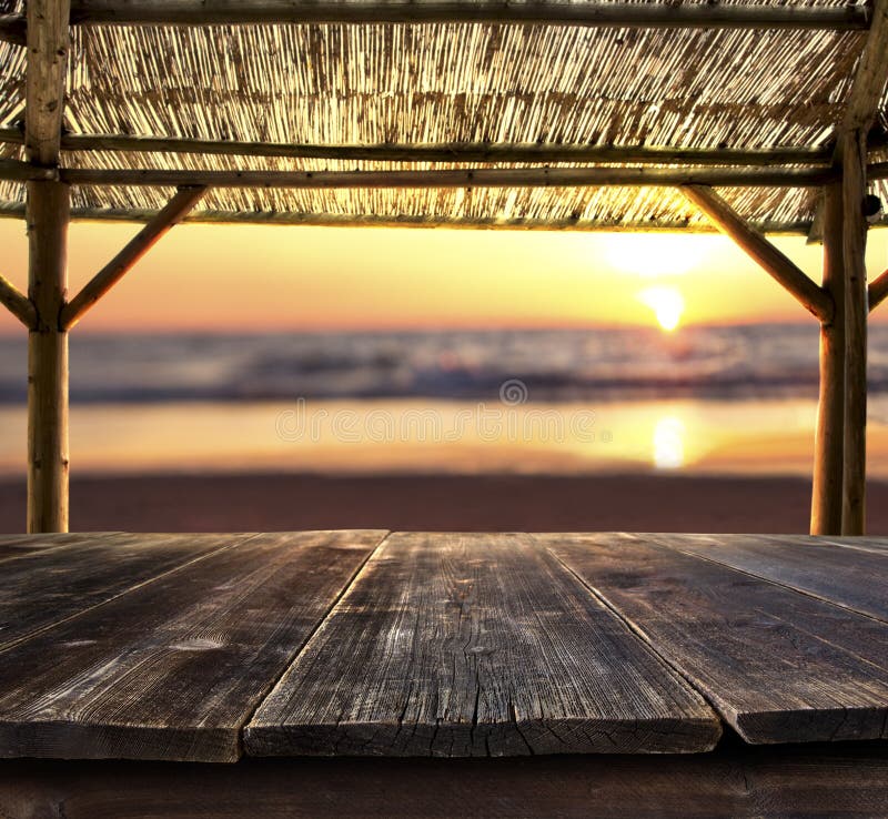 Cold Beer Glass on the Bar Table at the Open-air Cafe. Stock Image ...