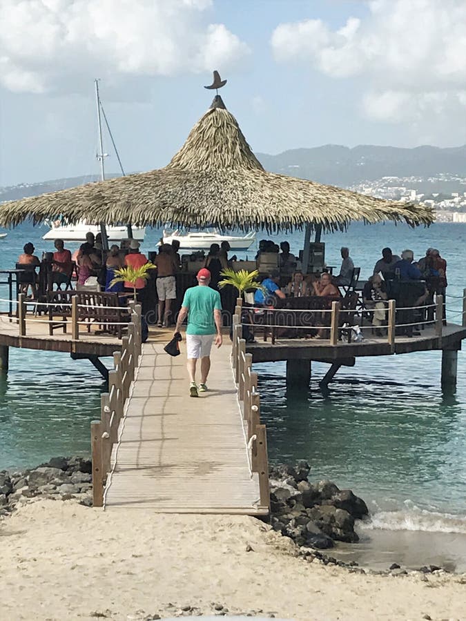 Anse Mitan, Martinique - 12/14/17 - Bar on the Water at a Beautiful ... Anse Mitan, Martinique - 12/14/17 - Bar on the Water at a Beautiful ...