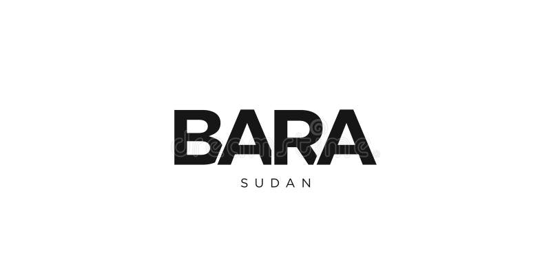 Bara in the Sudan Emblem. the Design Features a Geometric Style, Vector ...