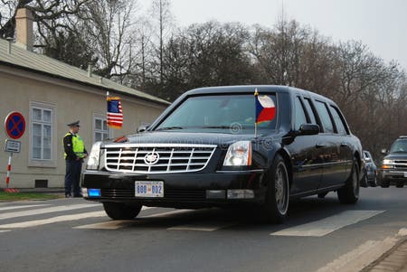 Barack Obama car editorial stock image. Image of europe - 10470419