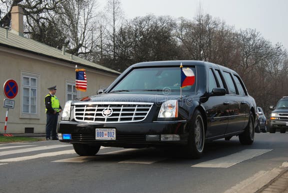 Barack Obama car editorial stock image. Image of europe - 10470419