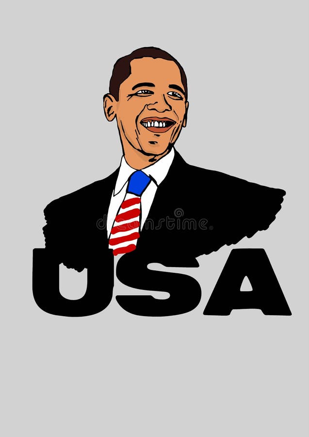Barack Obama editorial stock photo. Illustration of icon - 49510793