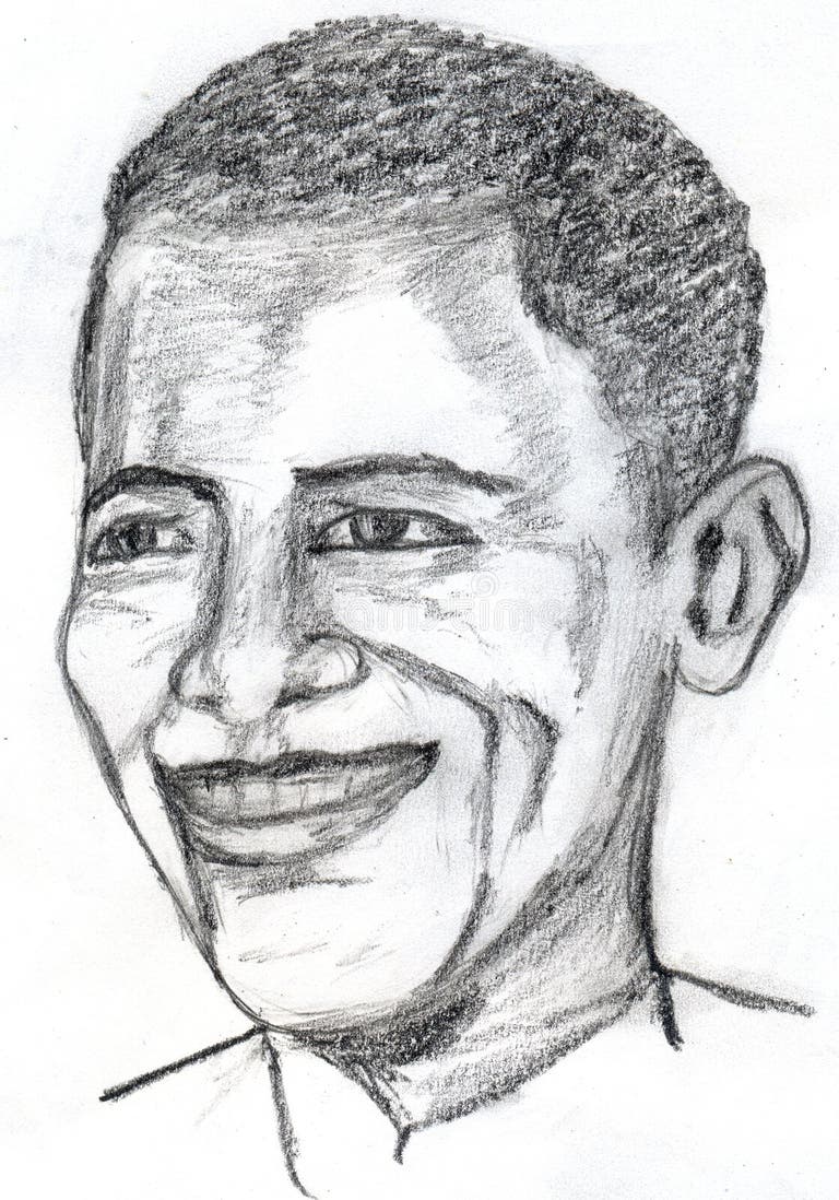 Obama Drawing Stock Illustrations – 98 Obama Drawing Stock ...