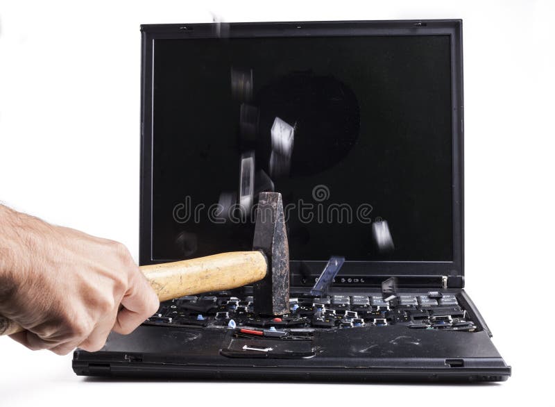 Rage Against Computers stock photo. Image of keys, disaster - 8831000