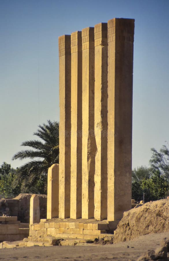 The Baran Temple in Yemen stock photo. Image of baran - 322622468