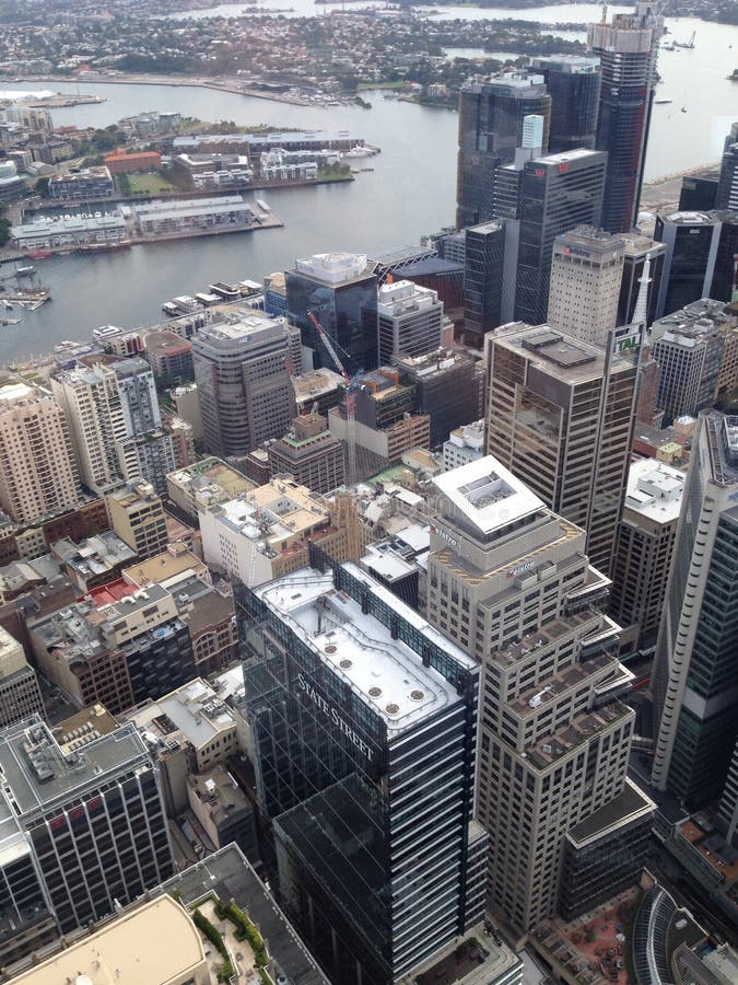 Barangaroo Precinct Sydney Cranes Editorial Photo - Image of hungry ...